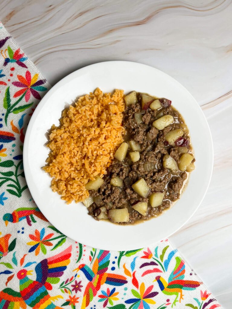 Mexican Picadillo con Papas Recipe | Grub and Glory